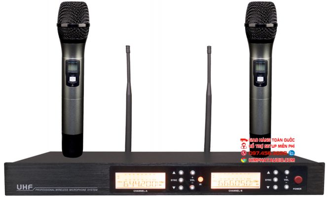 Micro Không Dây BOSA UHF5 - Kim Phát Audio