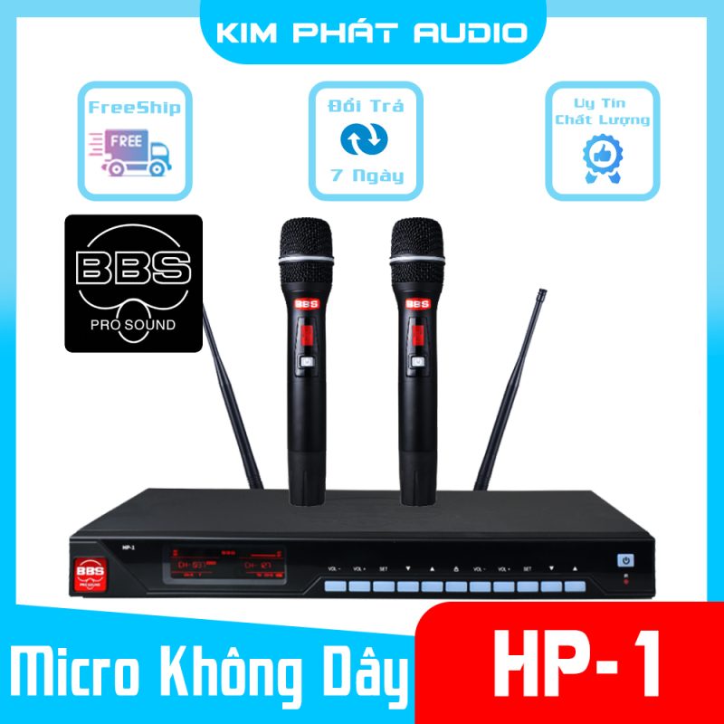 Micro Không Dây BBS HP-1 - Kim Phát Audio