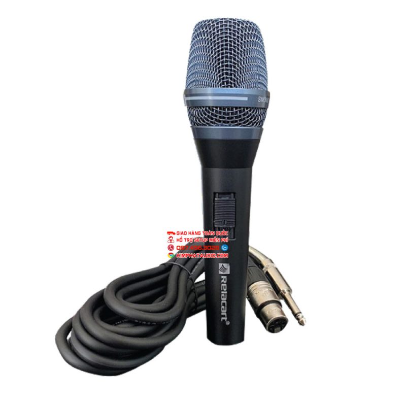 Micro Karaoke Có Dây Relacart SM300 - Kim Phát Audio