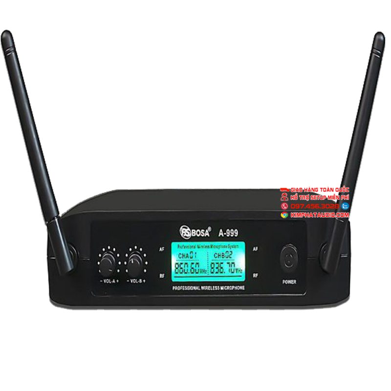 Micro Karaoke Không Dây BOSA A999 - Kim Phát Audio