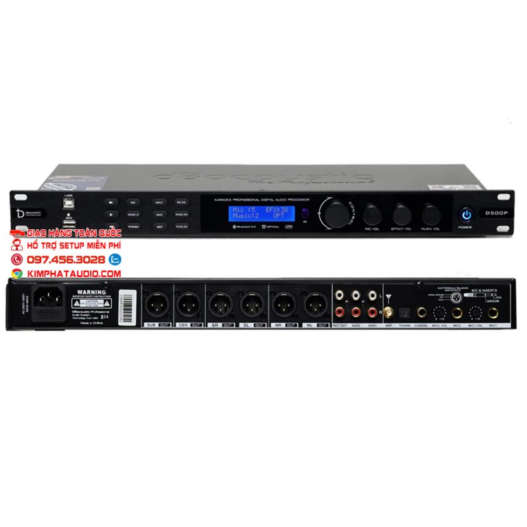 Vang Số Karaoke dBacoustic D500P - Kim Phát Audio
