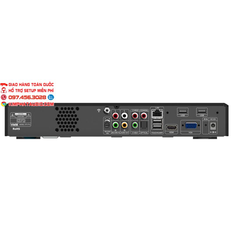 Đầu Karaoke VietK Pro 4TB - Kim Phát Audio
