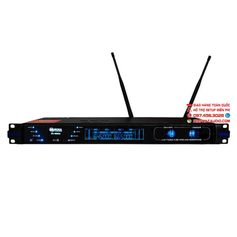 Micro Đèn Không Dây BOSA BS-8800A - Kim Phát Audio
