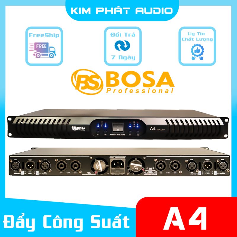 Main Đẩy Công Suất Bosa A4 - Kim Phát Audio