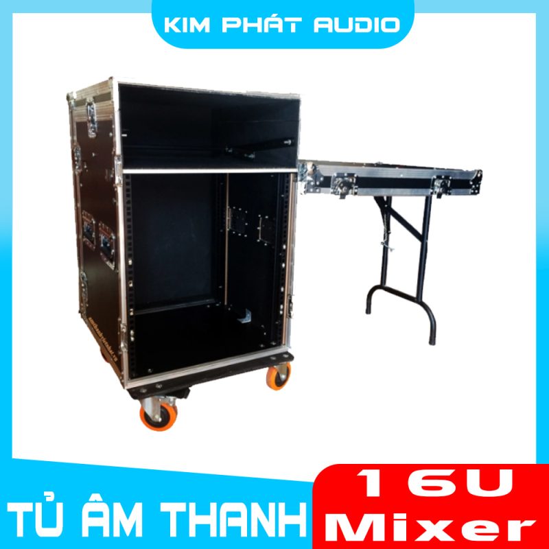 Tủ Rack Âm Thanh 16U Mixer - Kim Phát Audio