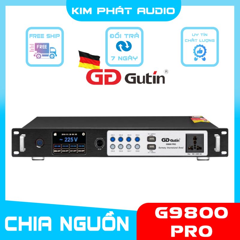Quản Lý Nguồn Gutin G9800 PRO - Kim Phát Audio