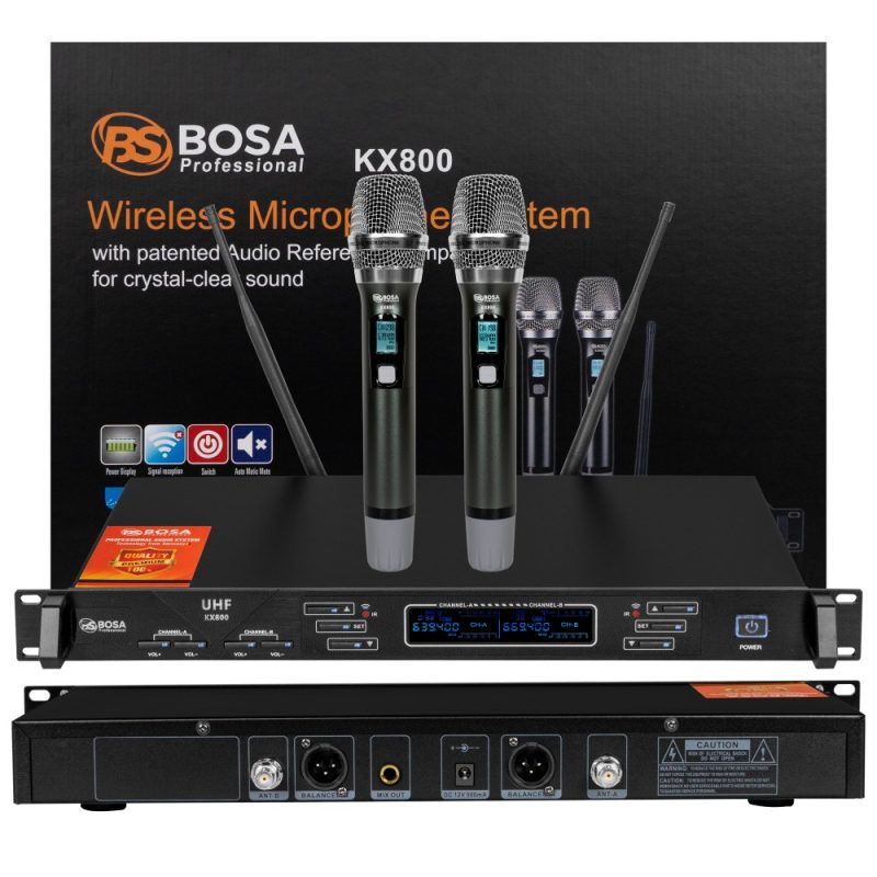 Micro Không Dây Bosa KX800 - Kim Phát Audio